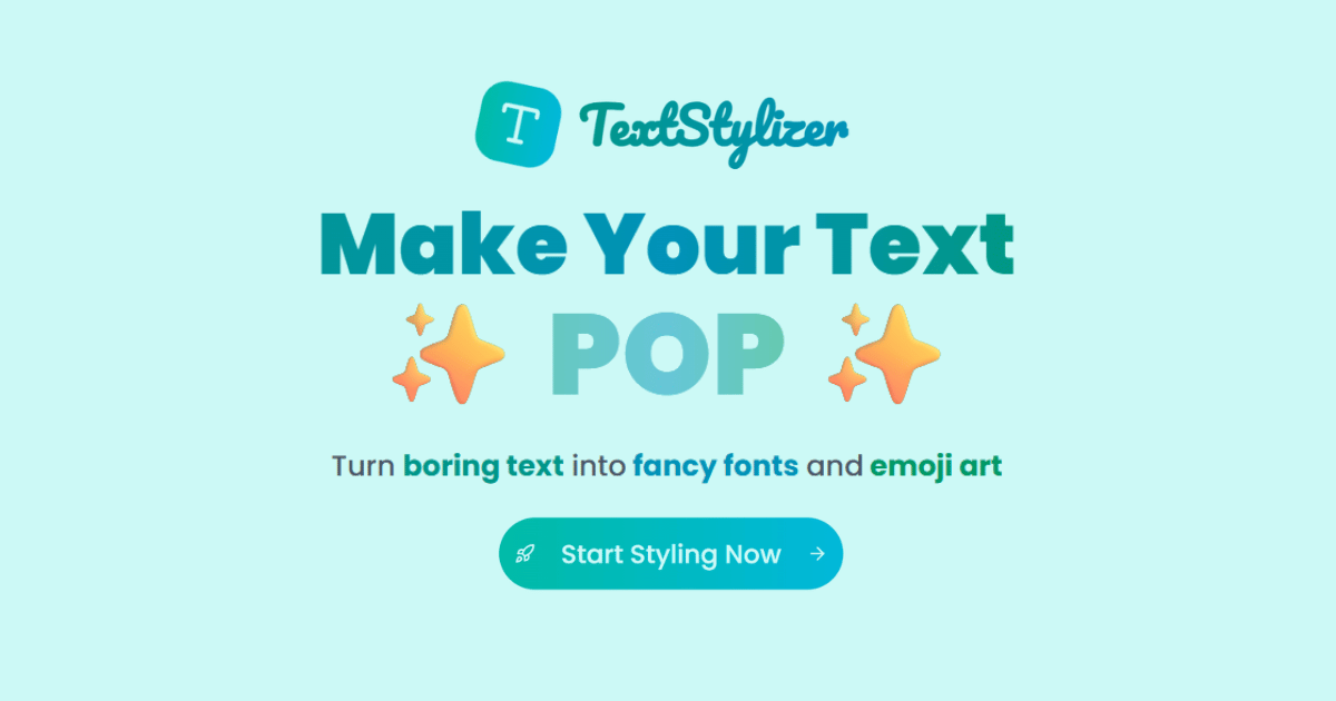 Fancy Text Generator for Instagram, TikTok & Discord | TextStylizer